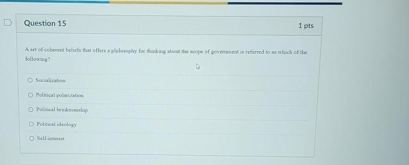 Solved Question 151 ﻿ptsA set of coherent beliefs that | Chegg.com