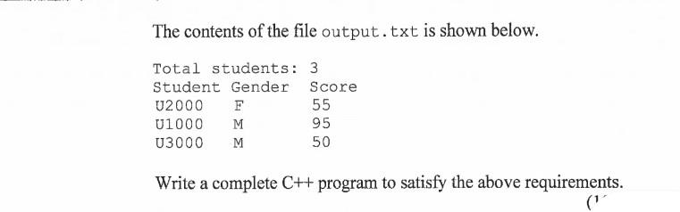 Solved (i) Declare a structure data type named Student that | Chegg.com