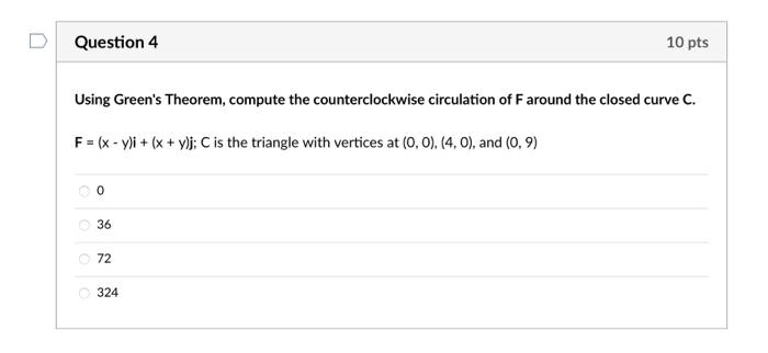 Solved Using Green's Theorem, compute the counterclockwise | Chegg.com