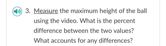 I need to know the equations and formula to solve the | Chegg.com