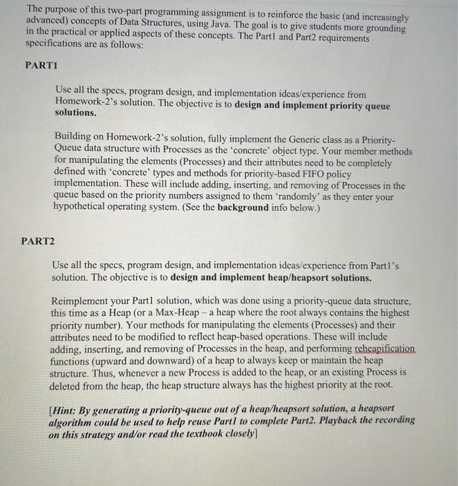 Solved please only complete part 1(output 1) in java & the | Chegg.com