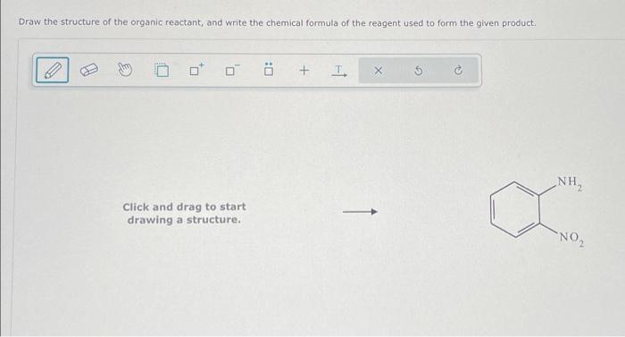 Solved Draw the structure of the organic reactant, and write | Chegg.com