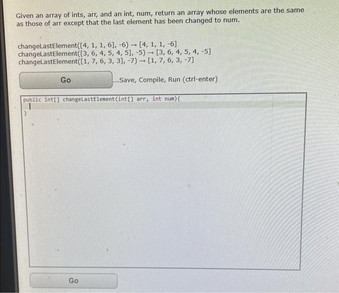 Solved Given an int, num, return an array of length three | Chegg.com