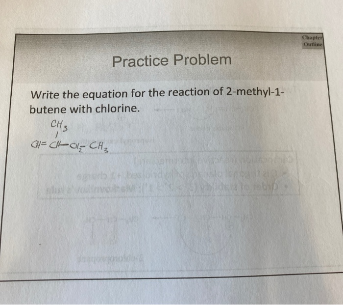 Solved Chapter Outline Practice Problem Write the equation | Chegg.com