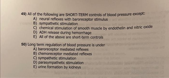Solved 43) High carbon dioxide levels and low pH in blood of | Chegg.com