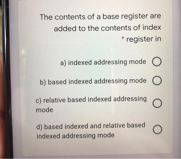 Solved In 8086 microprocessor, if the code segment register | Chegg.com