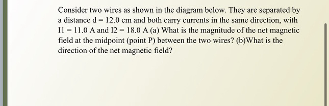 Solved Consider two wires as shown in the diagram below. | Chegg.com