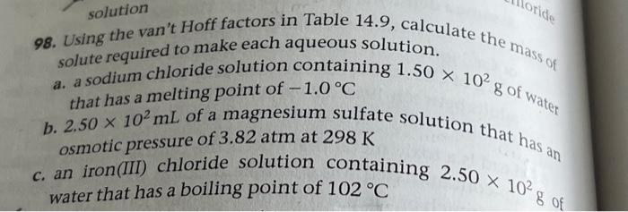 Solved \begin{tabular}{lcc} \hline TABLE 14.9 & | Chegg.com