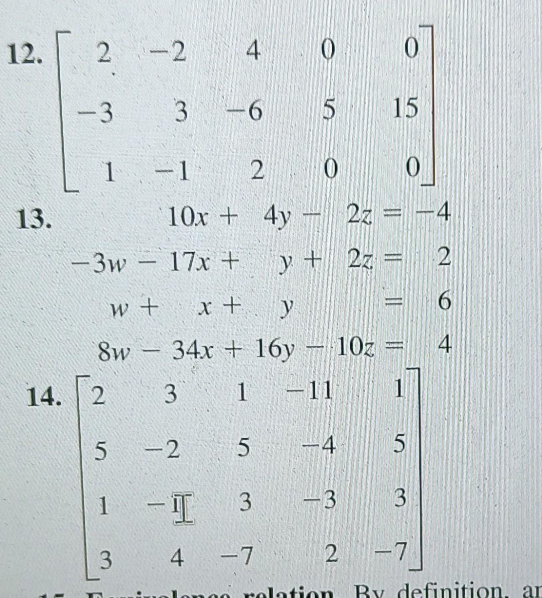 Solved CAS PROJECT. Gauss Elimination and Back Substitution. | Chegg.com