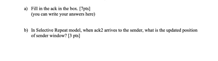Solved 5. [Reliable Data Transfer, 10 pts] Pipelined | Chegg.com