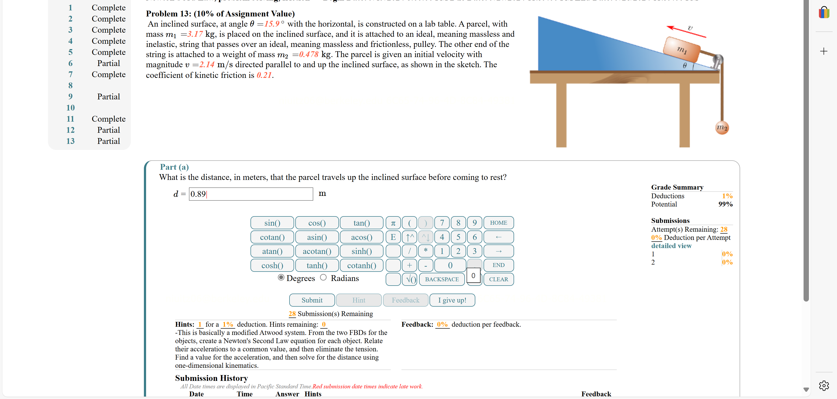 Solved Newton's 3rd Law, problem solving, | Chegg.com