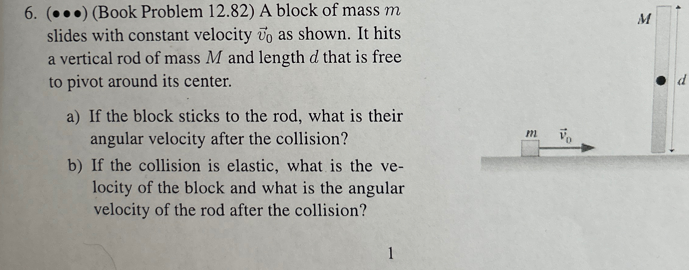 Solved slides with constant velocity vec(v)0 ﻿as shown. It | Chegg.com