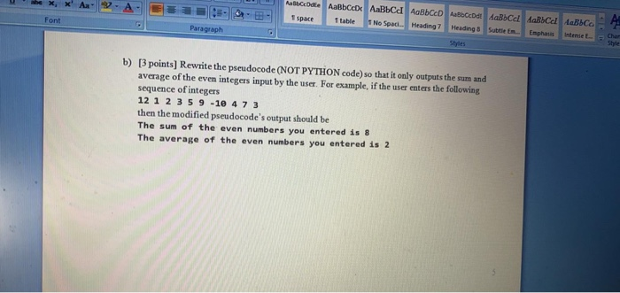 Solved Programming Layer Algorithms Pseudocodes Arrays 6647