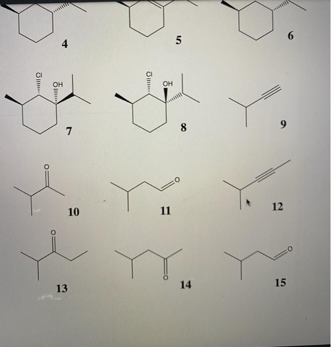 Solved Q1: Compound 5 is a Mono-Substituted Alkene | Chegg.com