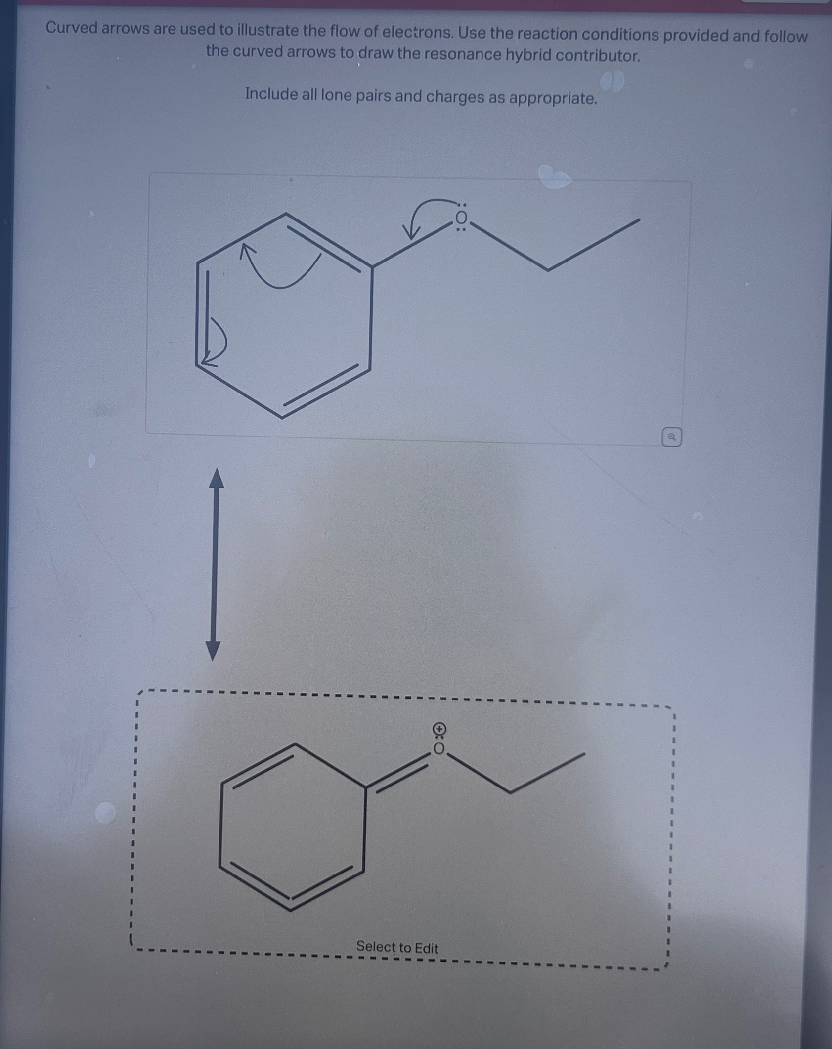 Curved arrows are used to illustrate the flow of | Chegg.com