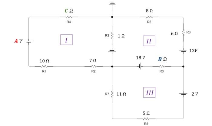 Applying the mesh analysis method, for the resolution | Chegg.com
