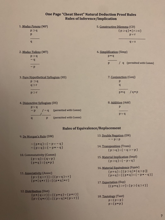 Solved Please write a natural deduction proof for the | Chegg.com