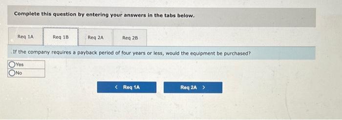 Solved Exercise 12-13 (Algo) Payback Period and Simple Rate | Chegg.com