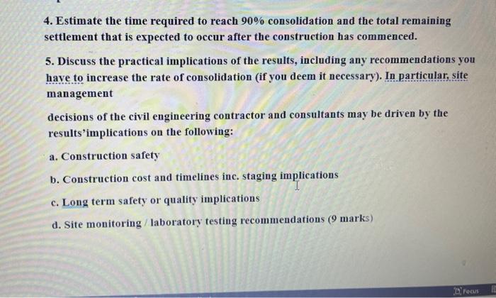 Solved Please Help me with this Geotechnical Engineering | Chegg.com
