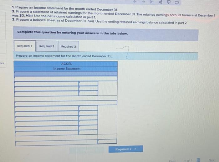 Solved Tableau DA 2-3: Mini-Case, Preparing an income | Chegg.com