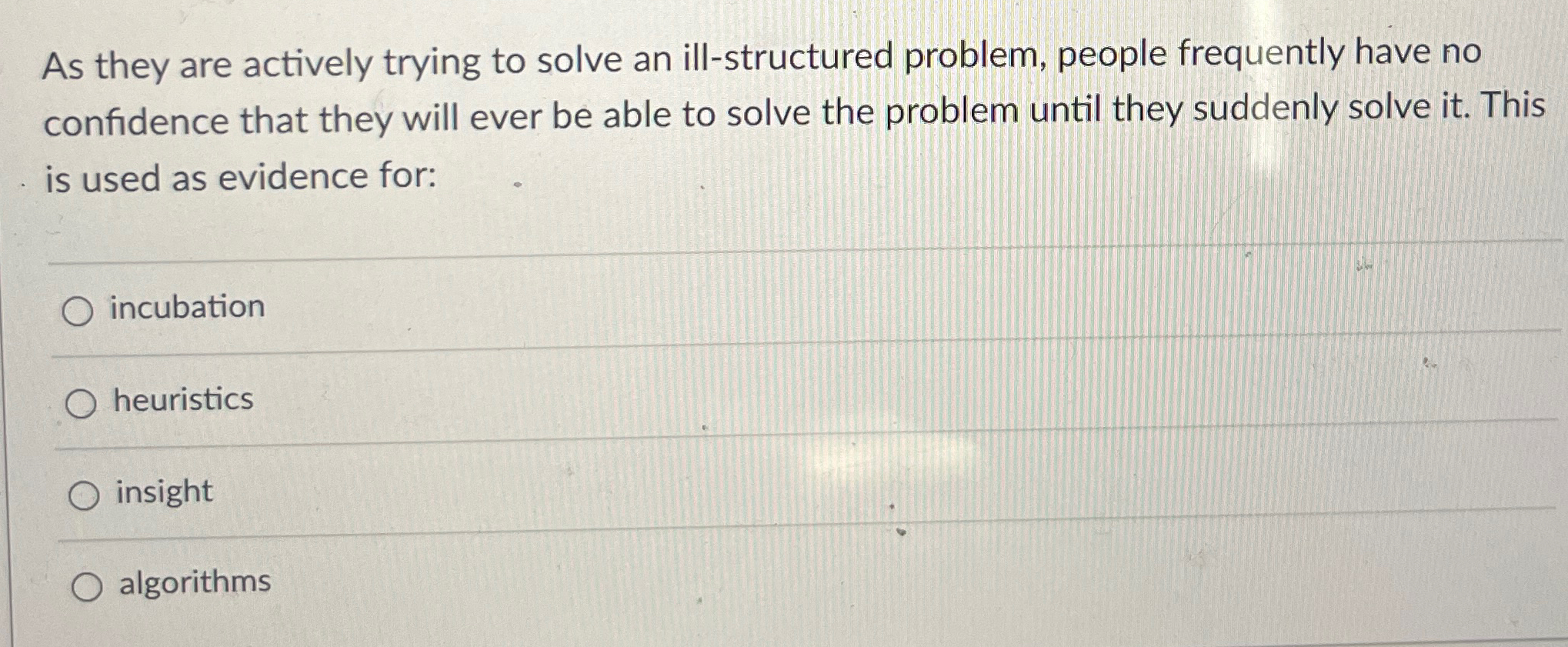Solved As they are actively trying to solve an | Chegg.com