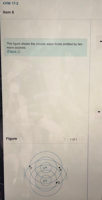 Solved The figure shows the circular wave fronts emitted by | Chegg.com
