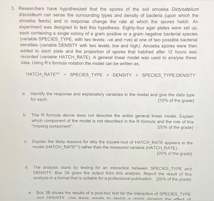 Solved Researchers have hypothesized that the spores of the | Chegg.com