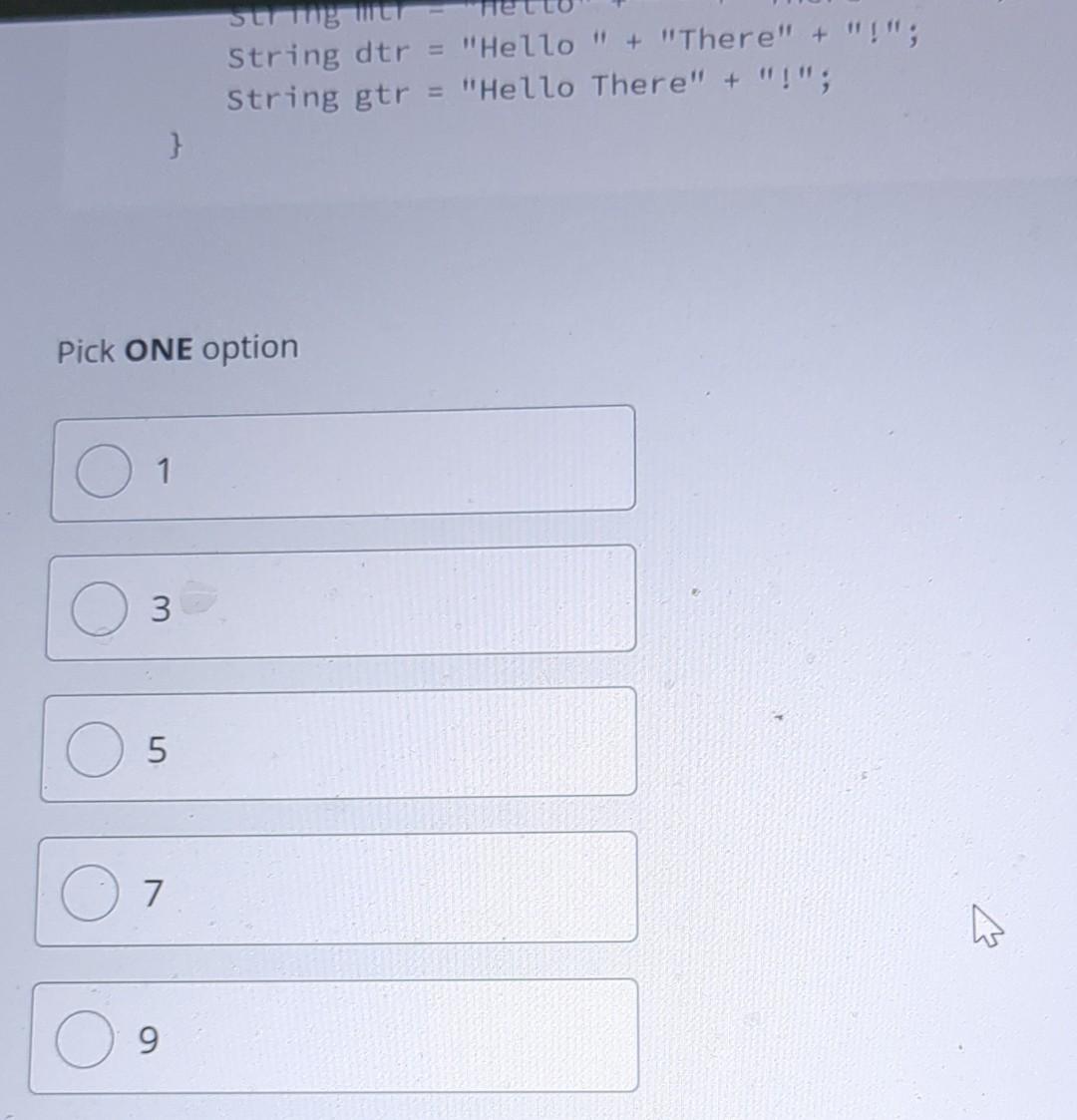 Solved 9 Java String Pool How Many Strings Will Be Added To 4478