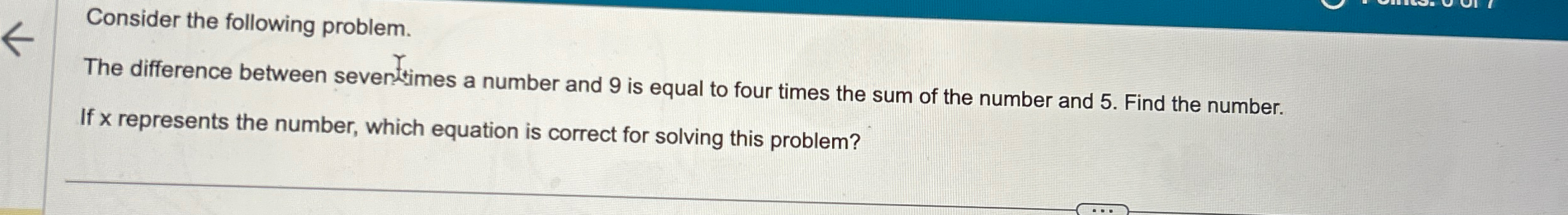 Solved Consider the following problem.The difference between | Chegg.com