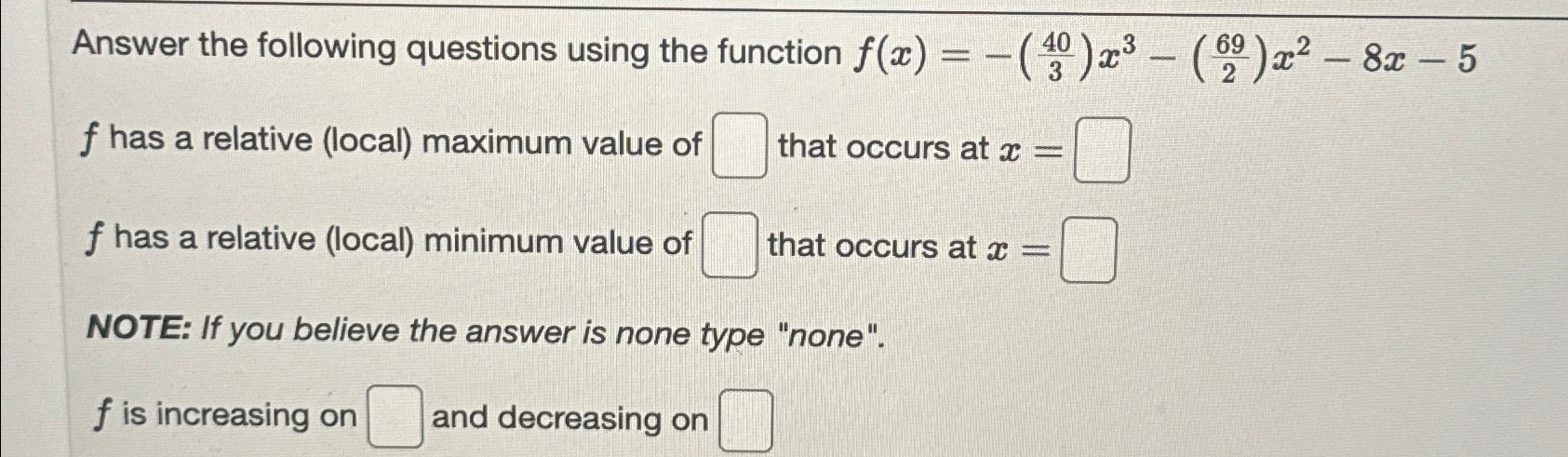 Solved Answer the following questions using the function | Chegg.com
