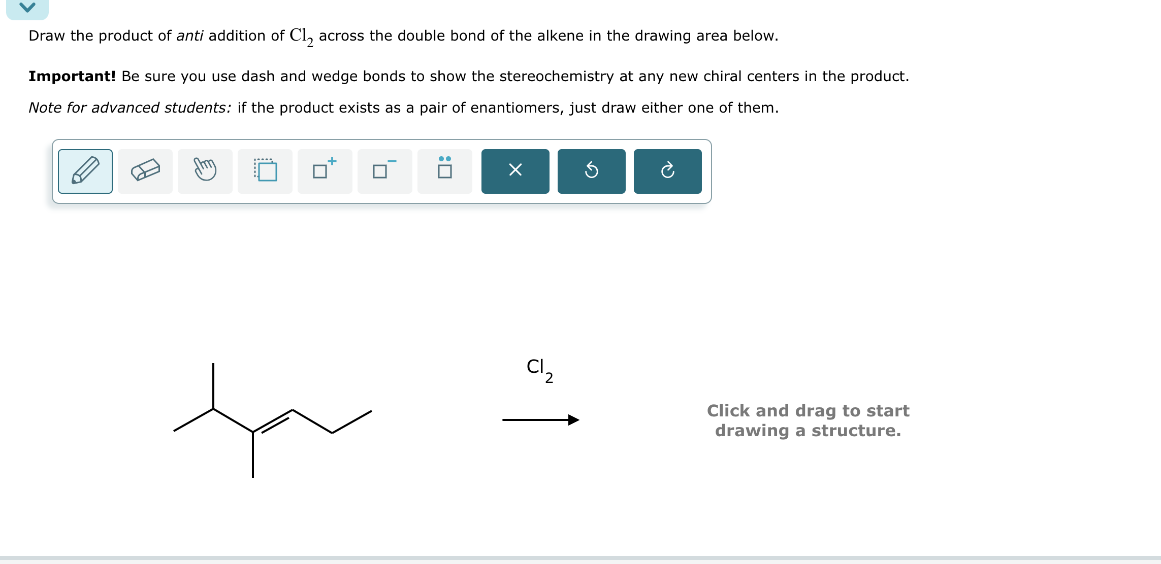 Solved Recognizing syn and anti alkene addition Draw the | Chegg.com