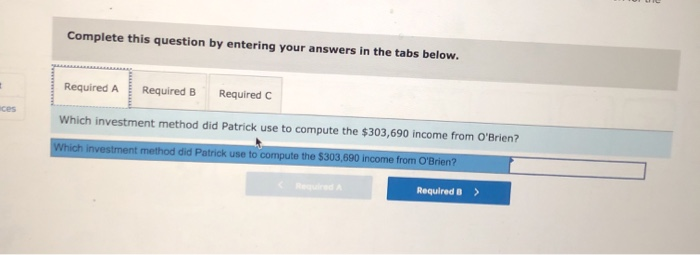 Solved Problem 3-28 (LO 3-1, 3-3a) Patrick Corporation | Chegg.com