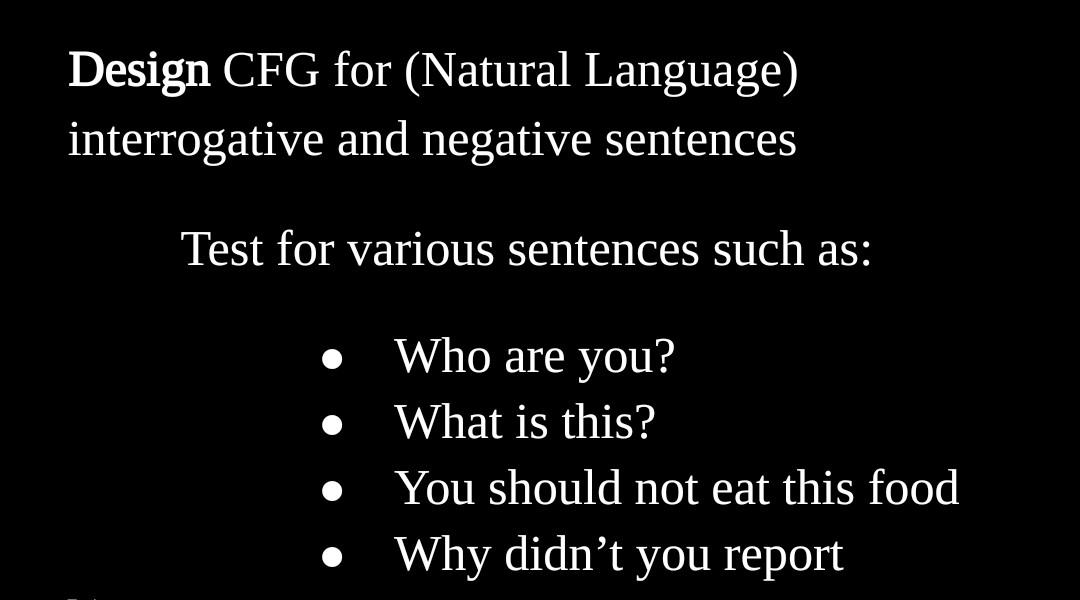 Solved draw a complete cfg also left and right most parse | Chegg.com