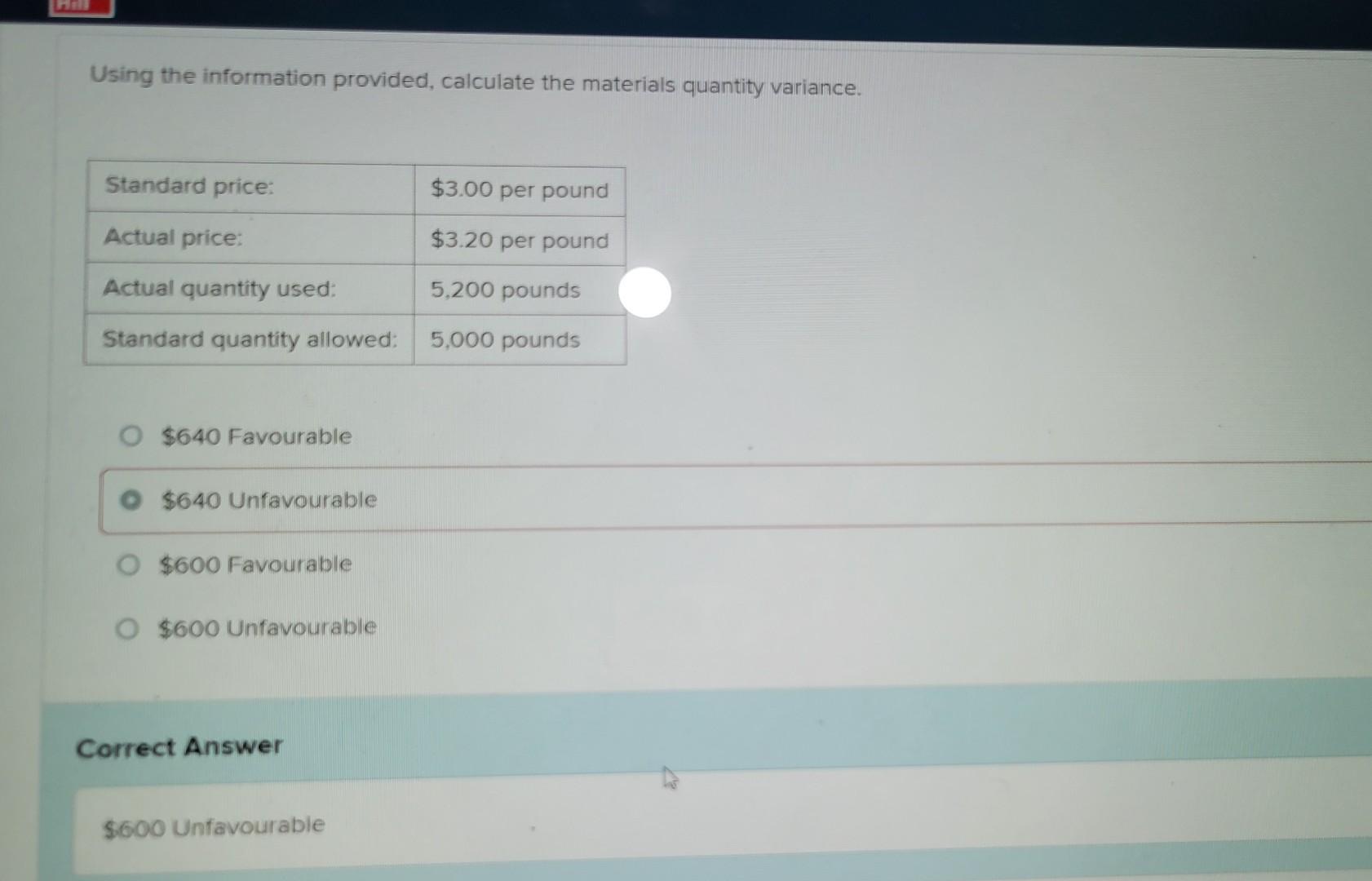 Solved Using the information provided, calculate the | Chegg.com