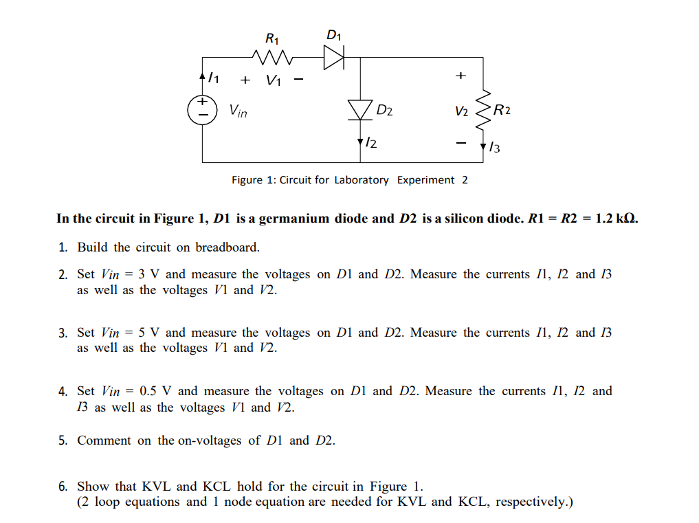 Solved Show that KVL ﻿and KCL ﻿hold for the circuit in | Chegg.com