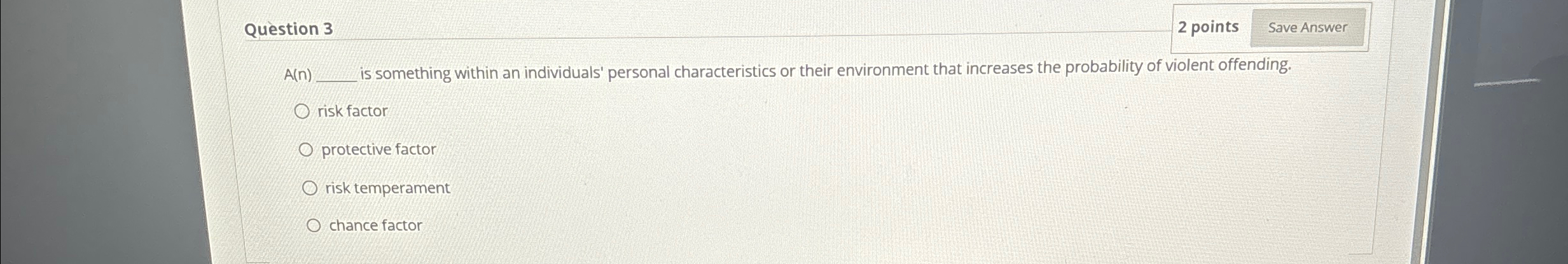 Solved Question 32 ﻿pointsA(n) , ﻿something within an | Chegg.com