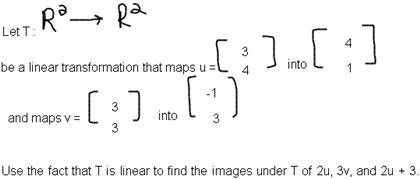 Solved Let T: R rightarrow R2 be a linear transformation | Chegg.com