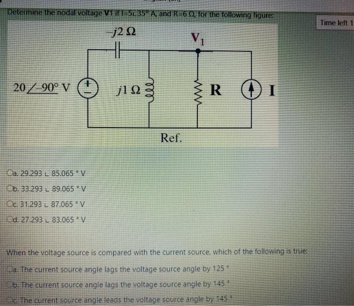 Solved Determine the mesh current I2 if I=2∟55o A, and R=5 | Chegg.com
