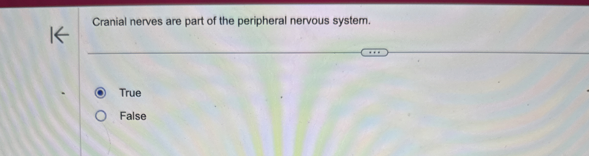 Solved Cranial nerves are part of the peripheral nervous | Chegg.com