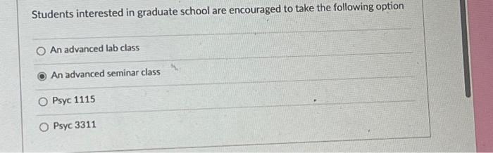 Solved Choose correct answer: Students interested in | Chegg.com