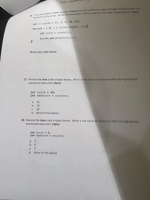 Solved 33. A lava class named perion would be defined in a | Chegg.com