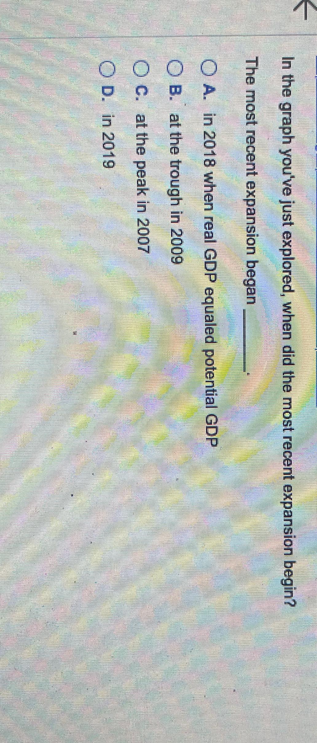 Solved In the graph you've just explored, when did the most | Chegg.com