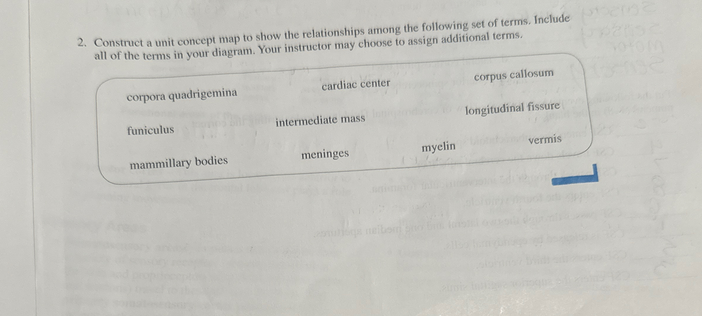 Solved Construct a unit concept map to show the | Chegg.com