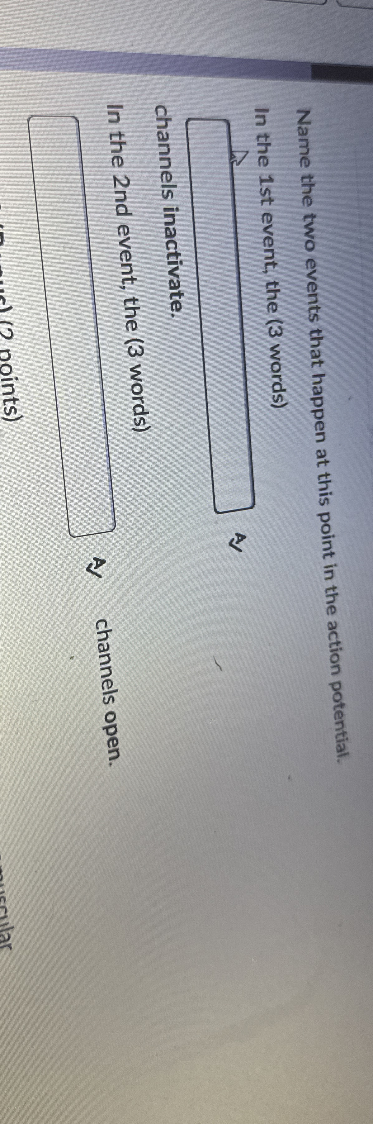 Solved Name the two events that happen at this point in the | Chegg.com