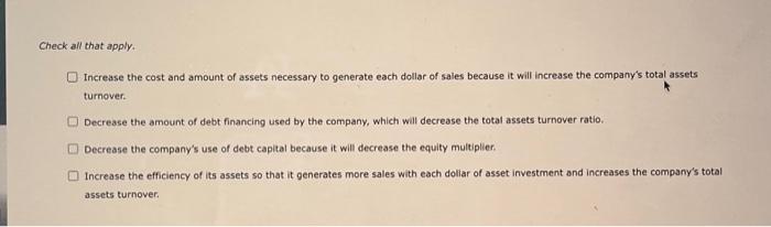 Solved If I remember correctly, the DuPont equation breaks | Chegg.com