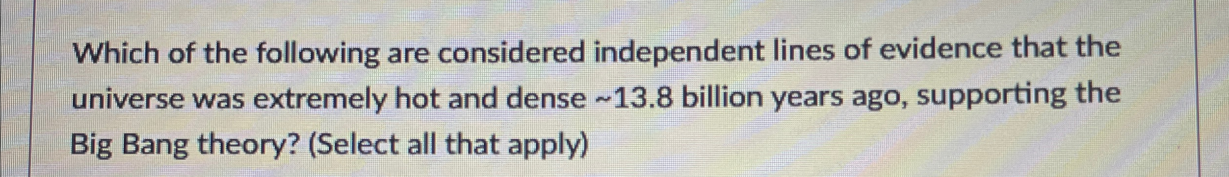 Solved Which of the following are considered independent | Chegg.com