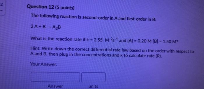 Solved Question 6 5 Points If The Decomposition Of A