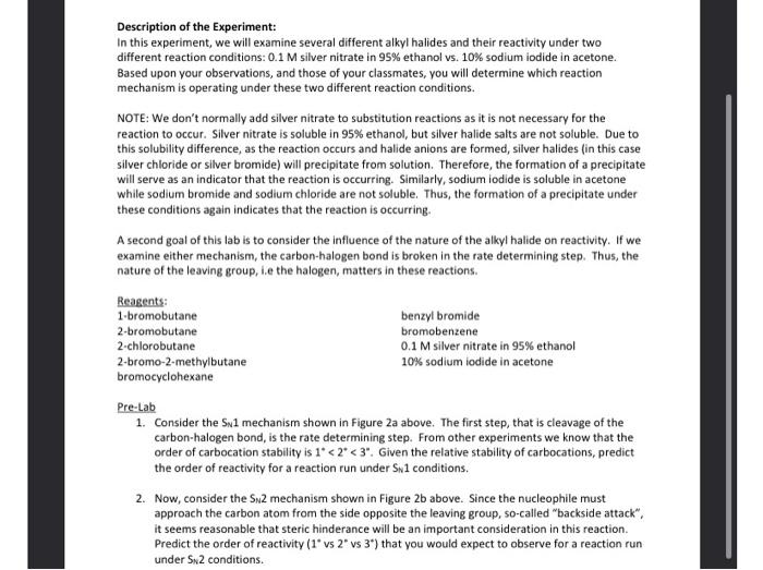 Solved Description of the Experiment: In this experiment, we | Chegg.com