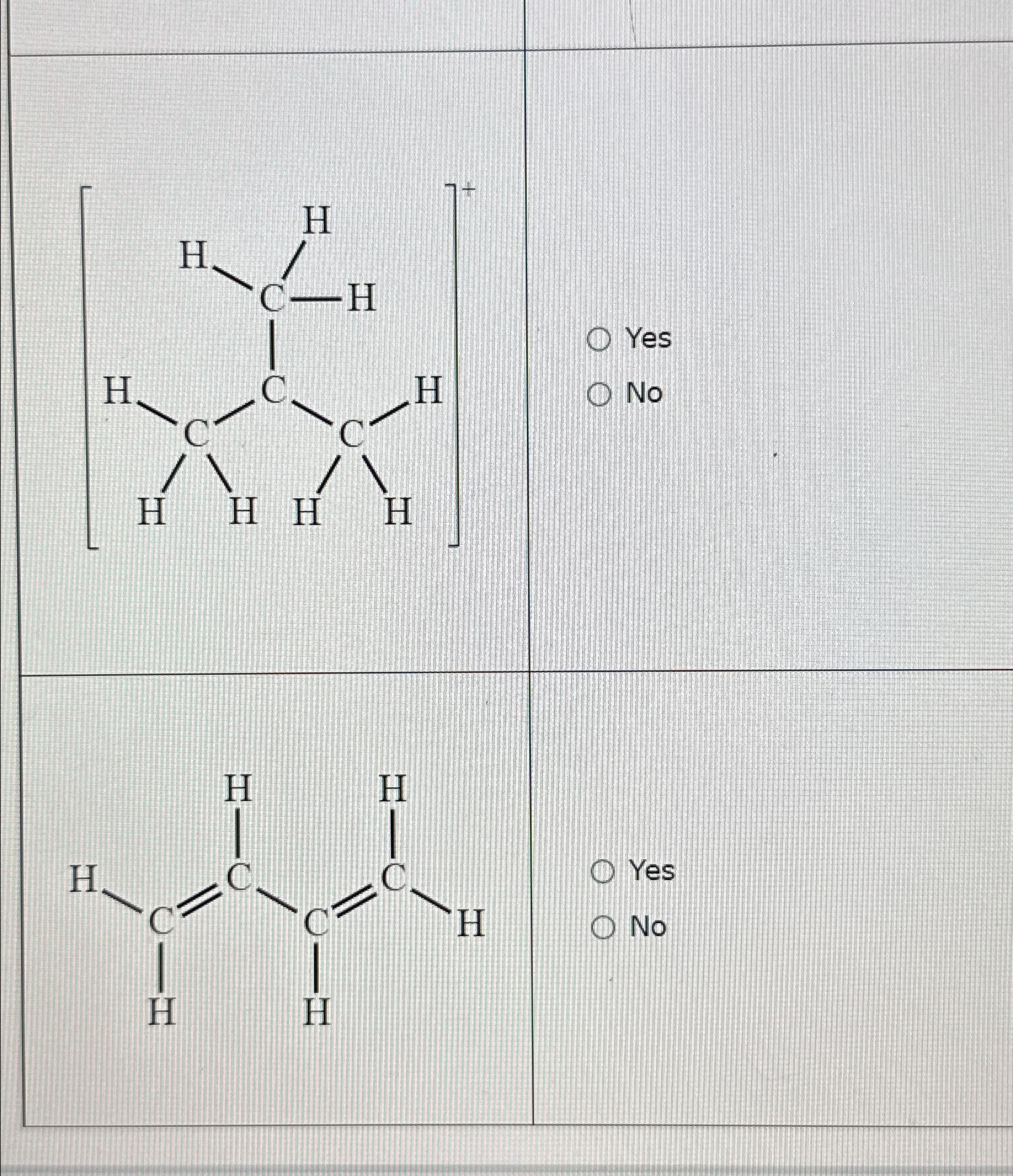 Solved are the following reasonable structures below? | Chegg.com