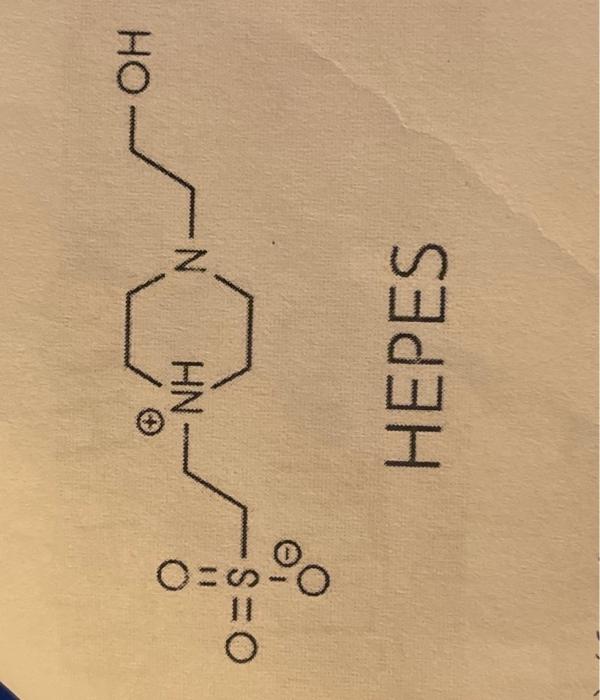 Solved pKa OF HEPES 7.48A) what is the pH of 0.15M of | Chegg.com